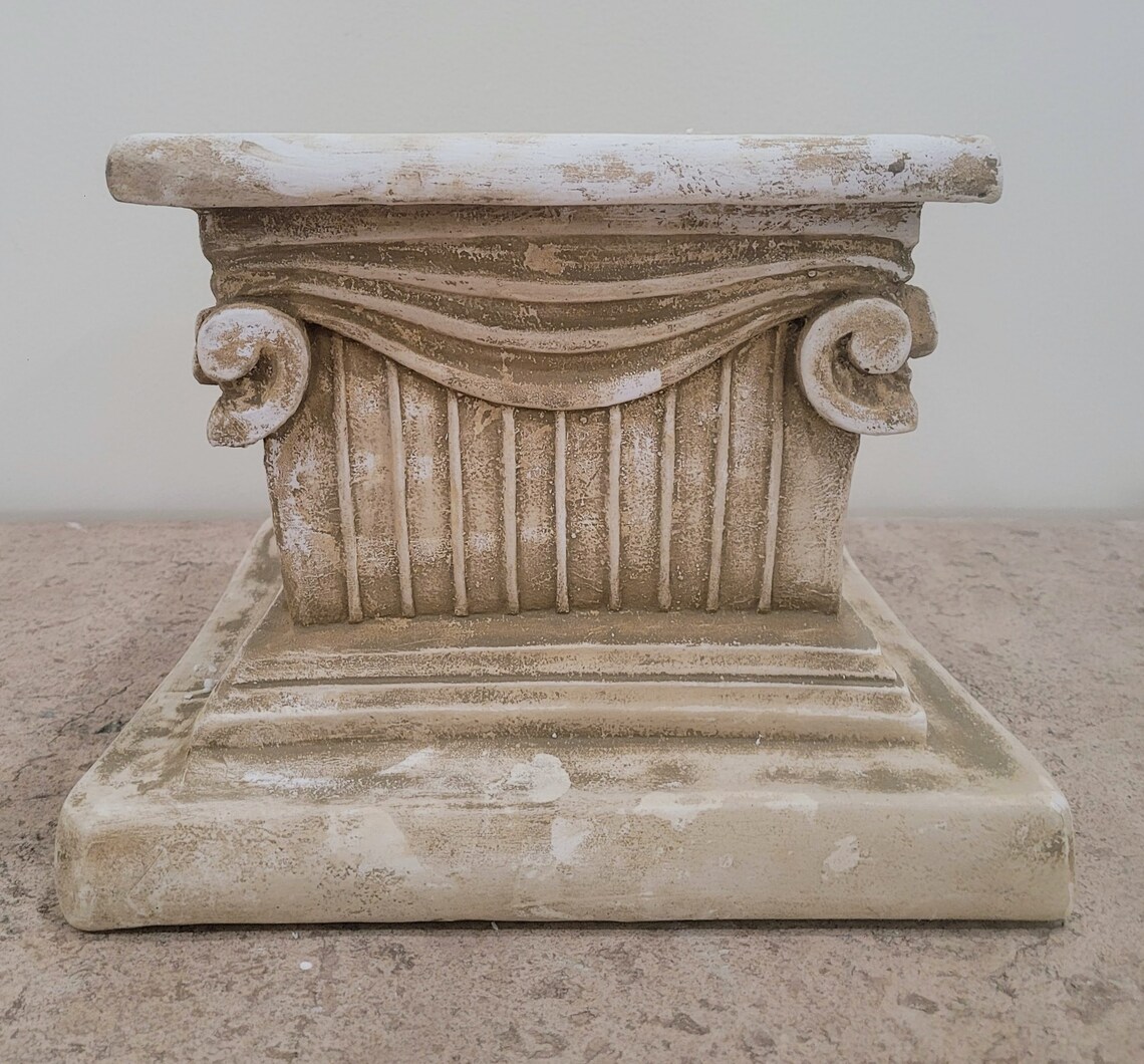 Draped Ionic Riser Column - Etsy