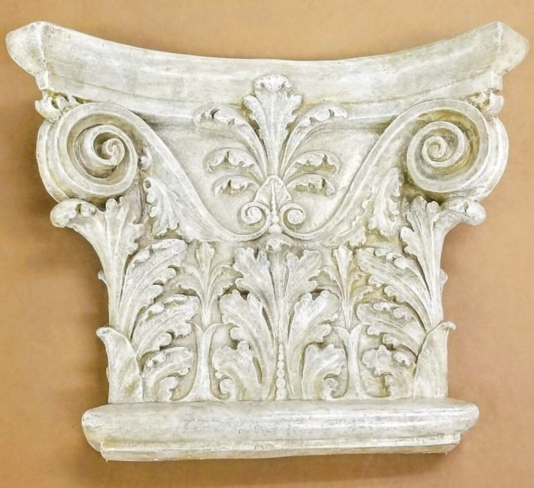Corinthian 21" Capital Shelf Wall Bracket #22049 - Etsy