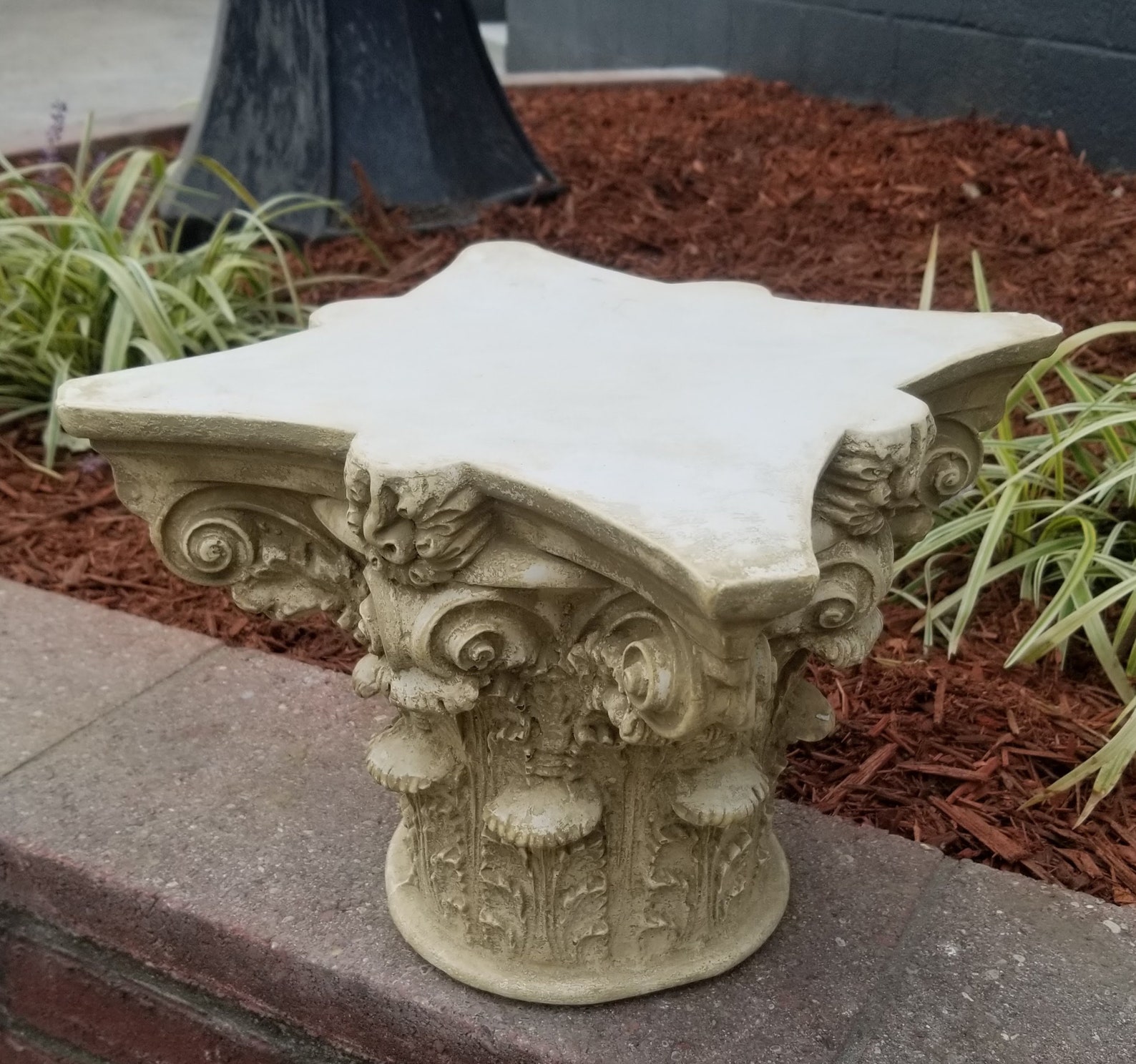 Corinthian Greek Roman Column Art Table Top Pedestal Riser - Etsy