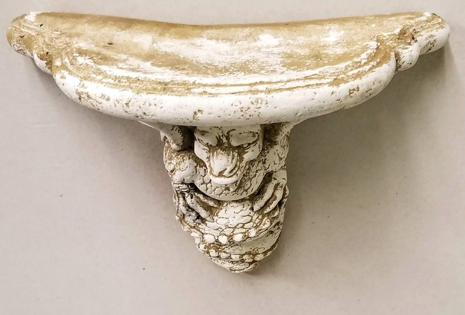 Gargoyle Wall Sconce Vintage Dragon Mythical Shelf Bracket # 15065 - Etsy