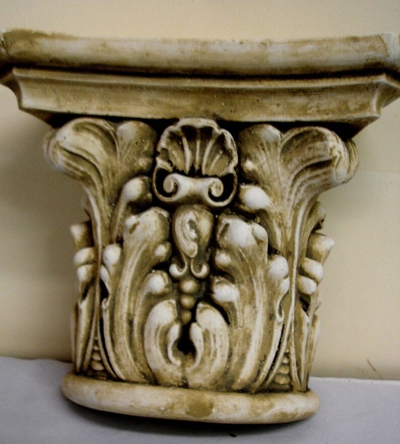 Corinthian Capital Wall Sconce Bracket 10" - Etsy