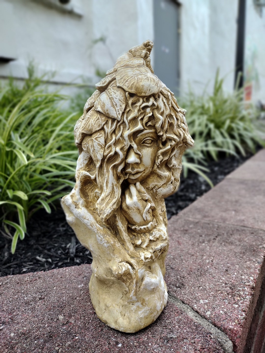 Dryad Fairy Nymph Druid Nature Tree Girl Sculpture - Etsy
