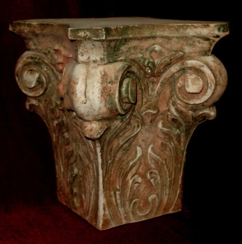 Ionic Ornate Greek Column Roman Art Pedestal Riser Sculpture | Etsy