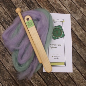 Mayan Hand Spinner Kit for Spinning and Plying - Etsy