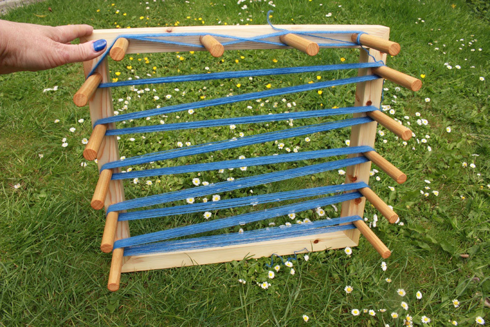 Warping Board Compact 5 Metre or 5 Yard Warp Length | Etsy UK