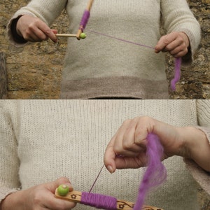 Mayan Hand Spinner Kit for Spinning and Plying - Etsy