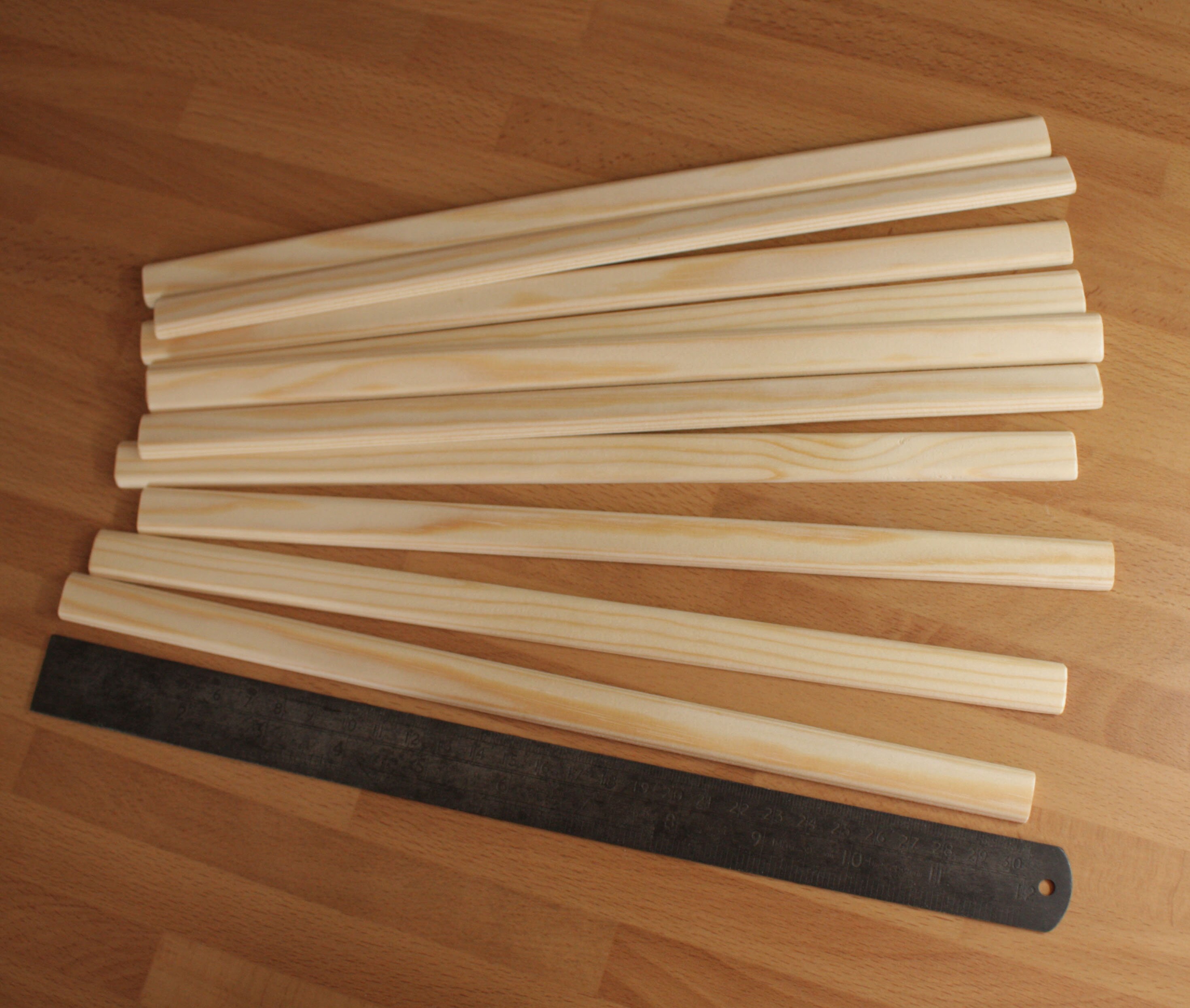 Wooden Warping Sticks for Weaving Looms Choice of Length 40 - Etsy UK