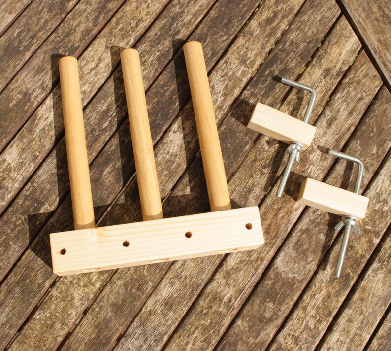 Triple Warping Peg Weaving Tool Direct Warping | Etsy