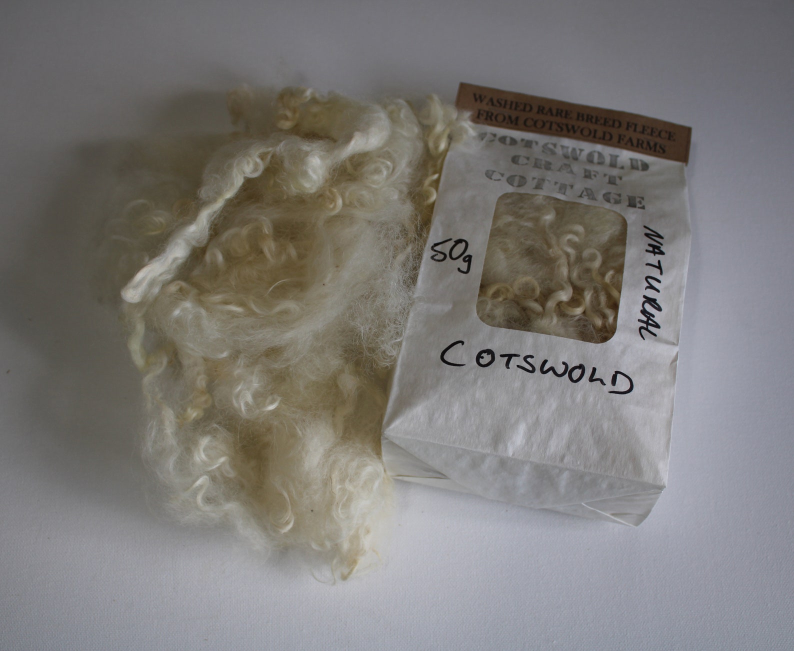 Cotswold Natural Rare Breed Sheep Wool 50g Bag-hand Picked - Etsy UK