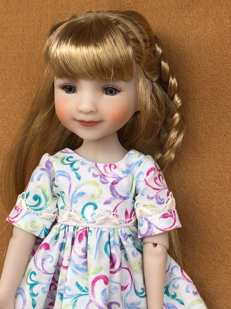 Ruby Red Fashion Friends White Swirl Print Low Back Dress - Etsy