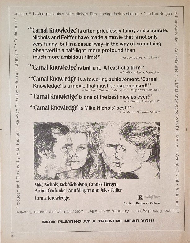 Carnal Knowledge Movie