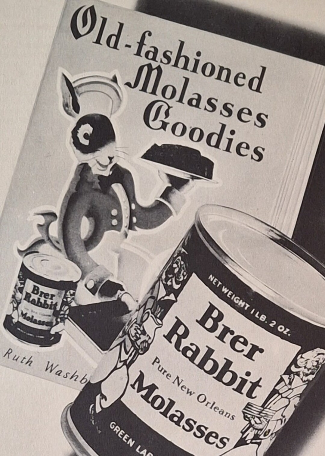 1933 Brer Rabbit Molasses Old Advertisement New Orleans Molasses ...
