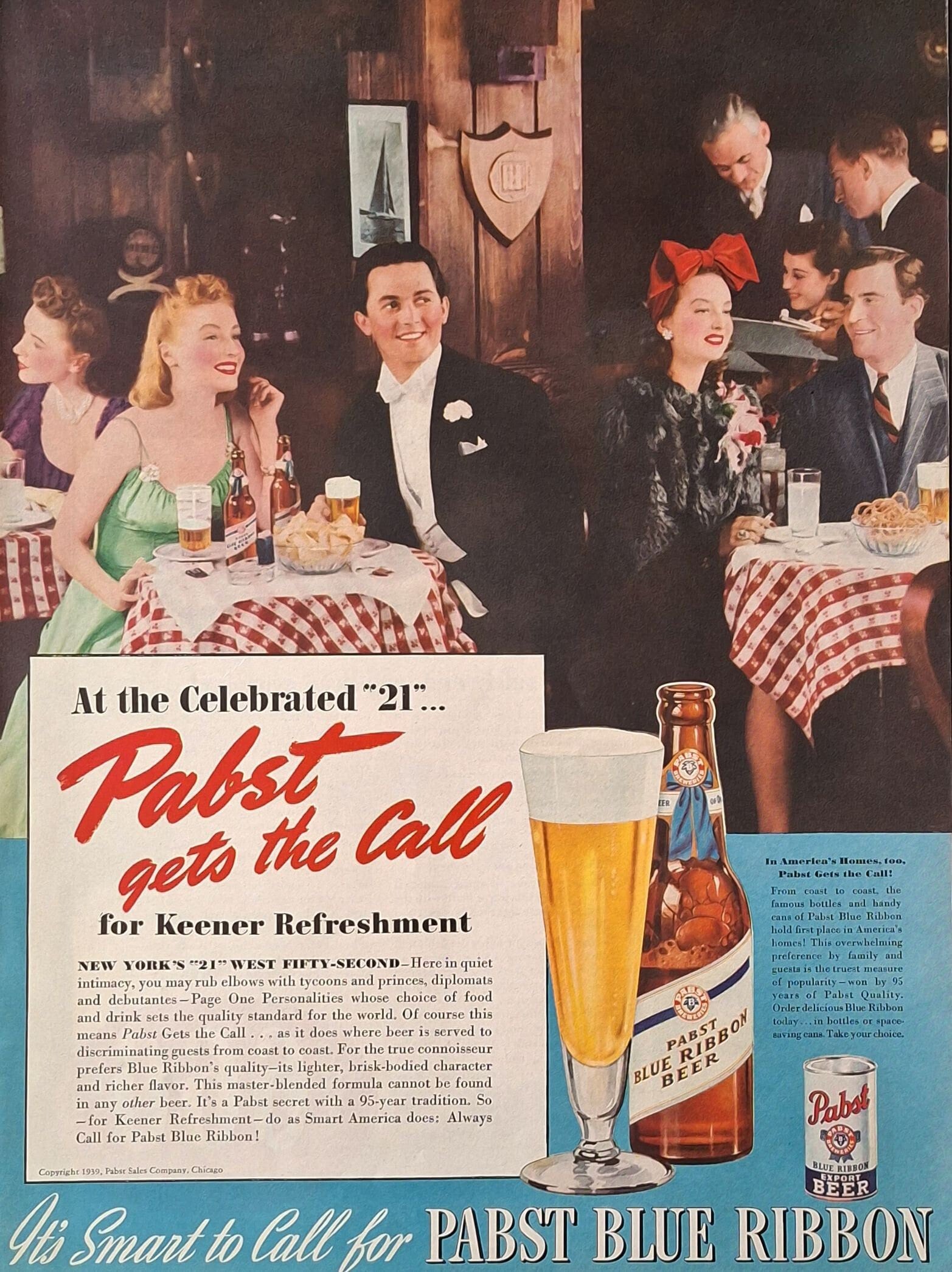 Vintage Pabst Blue Ribbon Collectibles