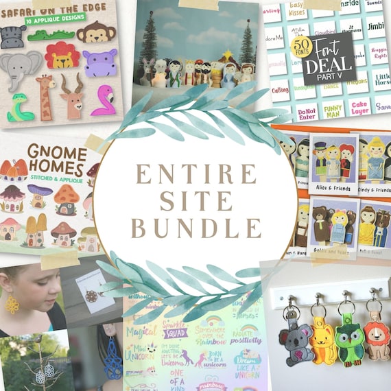 Every Machine Embroidery Design in Our Shop Get It All - Etsy