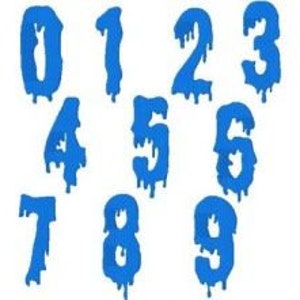 Machine Embroidery Designs INSTANT DOWNLOAD Halloween Ooze Dripping ...