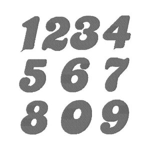 INSTANT DOWNLOAD Retro Bold Machine Embroidery Font Set Includes 3 ...