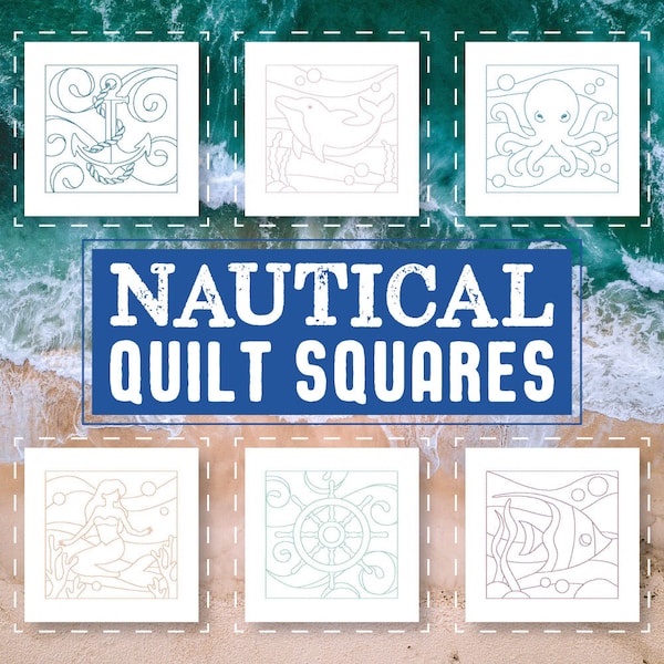 Nautical Embroidery Pattern - Etsy