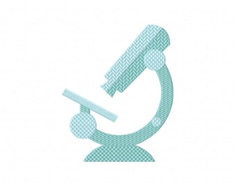 Microscope Embroidery - Etsy