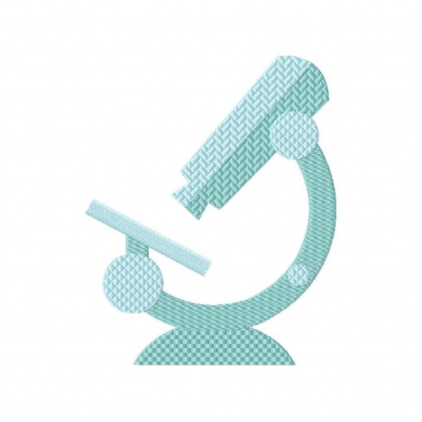 Microscope Embroidery Design - Etsy