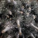 18 Silver Tinsel Christmas Tree Table-top Centerpiece Tree 18 Retro ...
