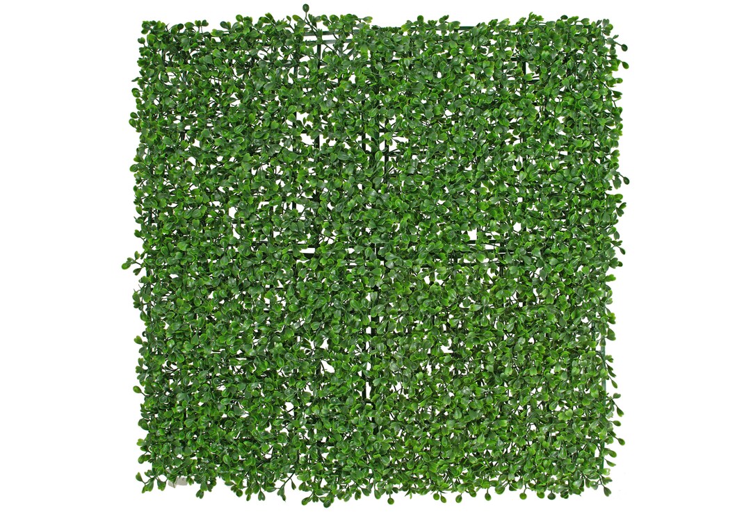 Artificial Boxwood Wall Panels: Greenery Privacy Screen (3-20in Squares ...