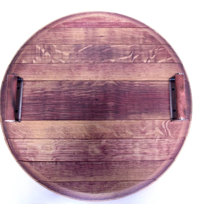 Wine Barrel Tray - Etsy
