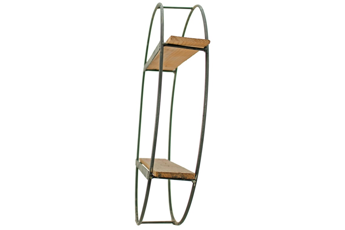 Circular Floating Shelf Wall-hanging Home Decor Double Tiered - Etsy