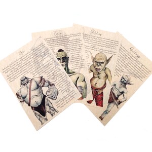 Bestiary of Tamriel Complete SIX SETS - Undead, Waterways, Goblins ...