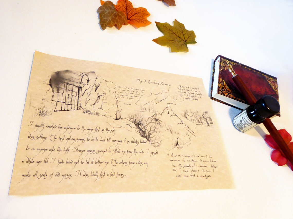 The Intrepid Adventurer Journal Pages, a Journey Through Dunmer ...