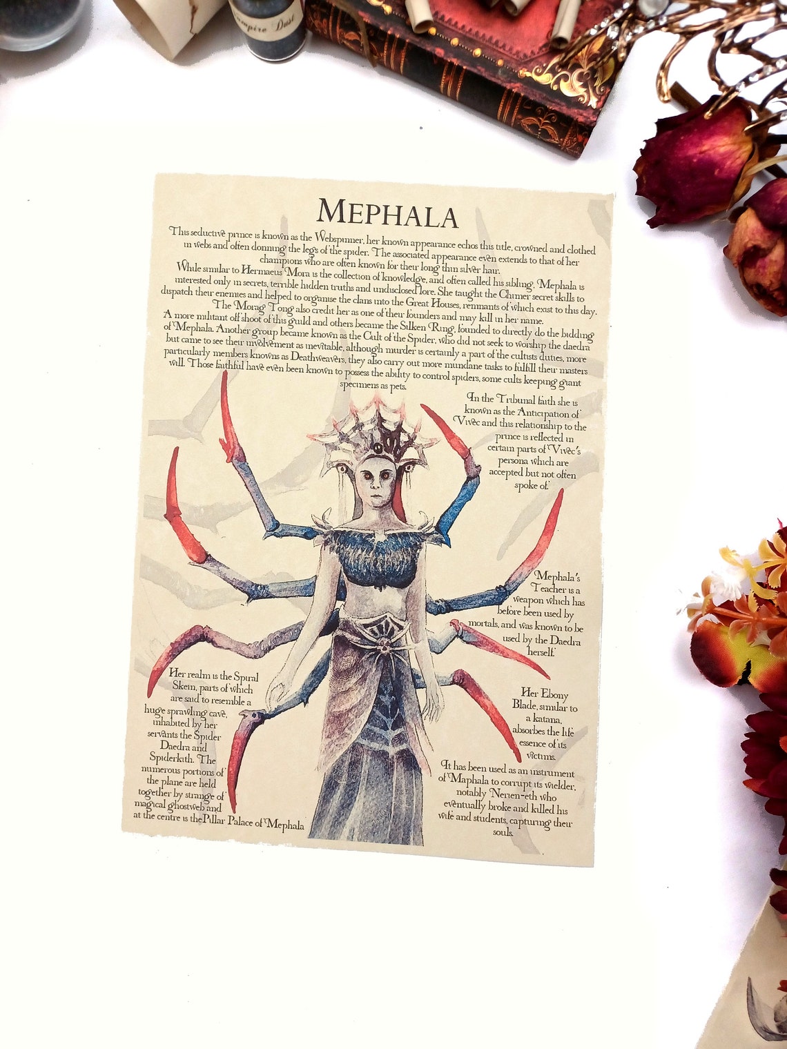 Daedric Princes Part 2 - Molag Bal, Vaermina, Peryite, Mephala ...