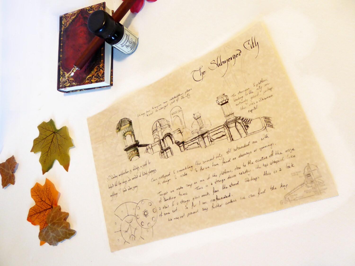 The Intrepid Adventurer Journal Pages, a Journey Through Dunmer ...