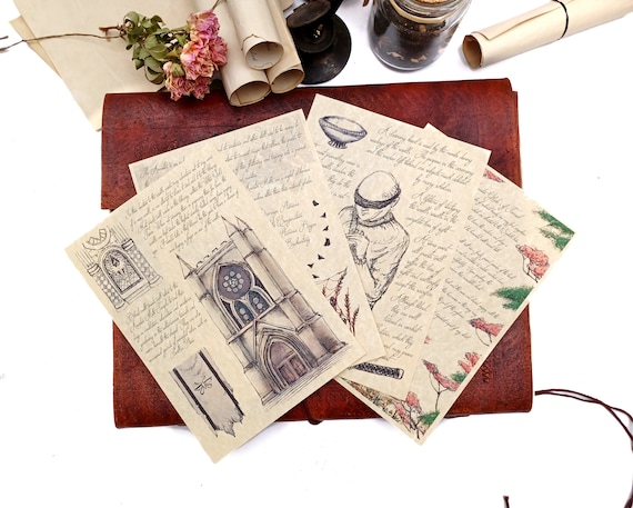 Cult of the Ancestor Moth Tamriel Prints Journal Pages Aged - Etsy