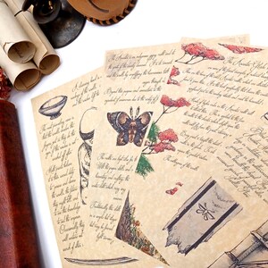 Cult of the Ancestor Moth Tamriel Prints - Journal Pages, Aged Scrolls ...