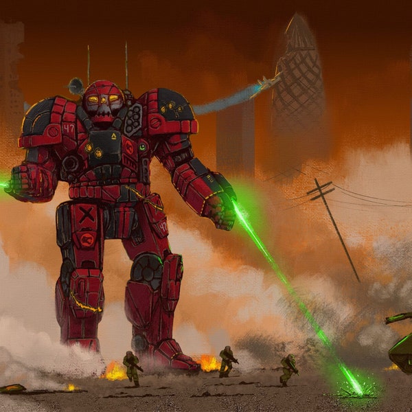 Battletech Miniature - Etsy