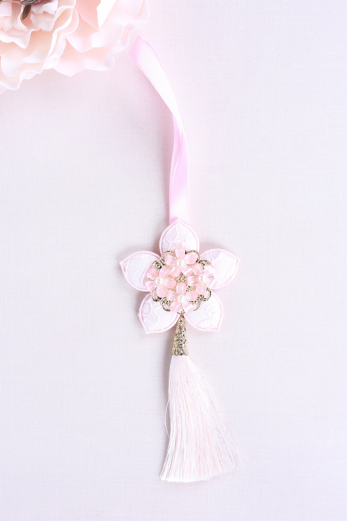 Korean Traditional Decoration Tessel Flower Norigae 노리개 - Etsy