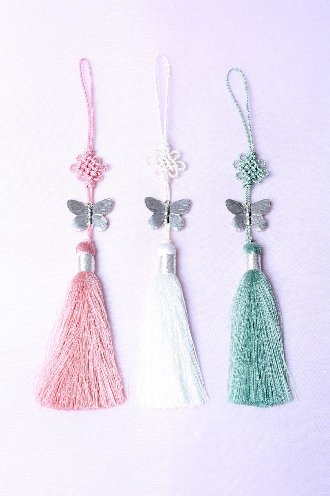 Korean Traditional Decoration Tessel, Butterfly, Norigae, 노리개 - Etsy
