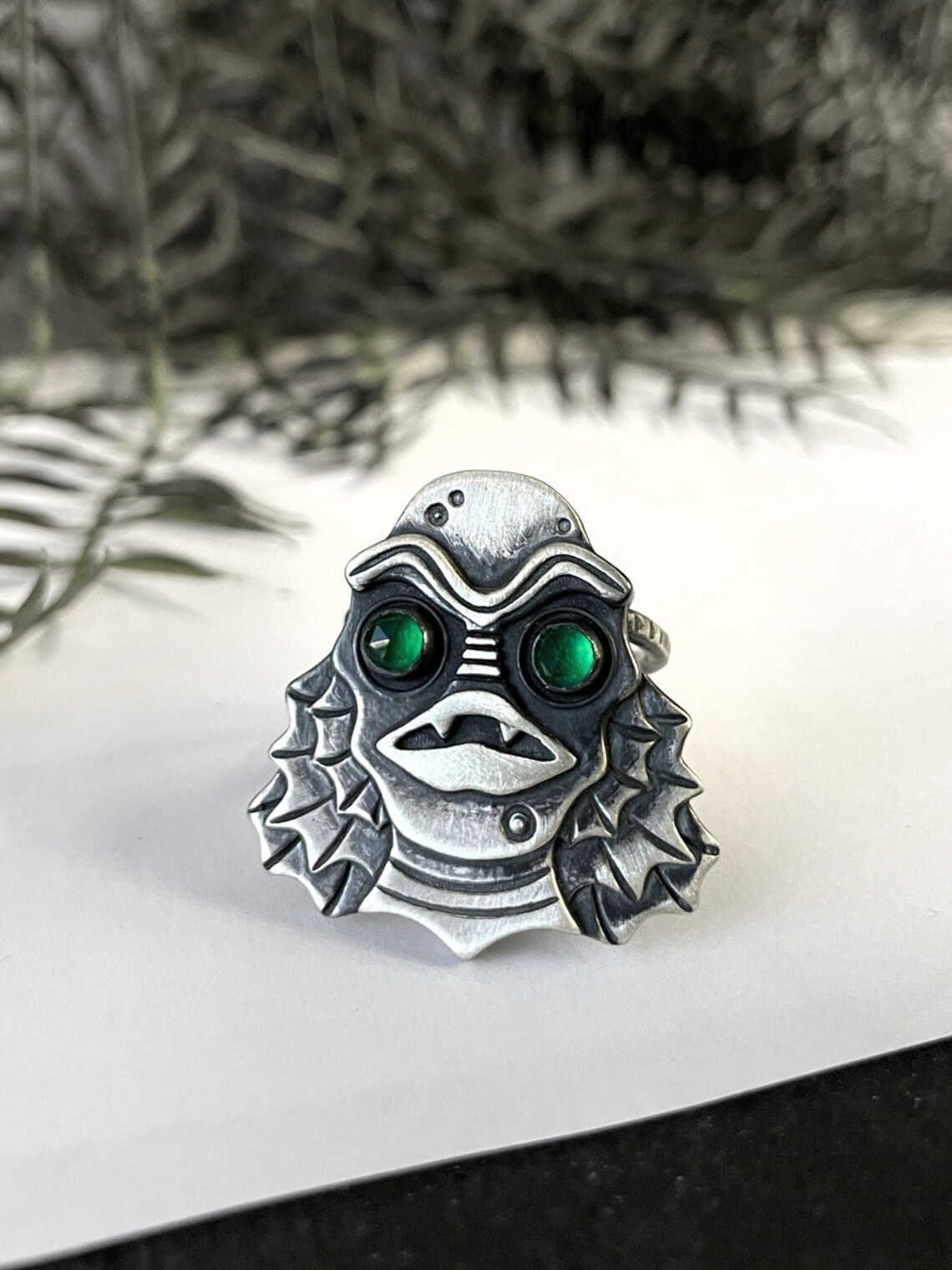 Vintage Monster Ring Inspired by the Creature From the Black Lagoon ...