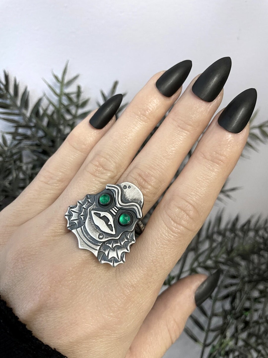 Vintage Monster Ring Inspired by the Creature From the Black Lagoon ...