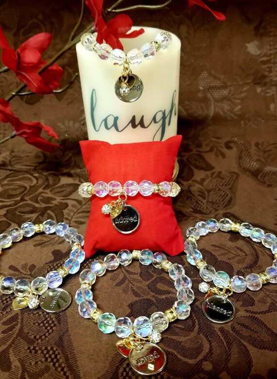 Winter Ice Bracelets Handmade handcrafted Gifts for her Jewelry Bracelets