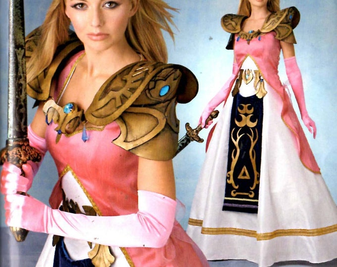 Simplicity D0506 8113 Legend of Zelda Cosplay Costume Sewing Pattern ...