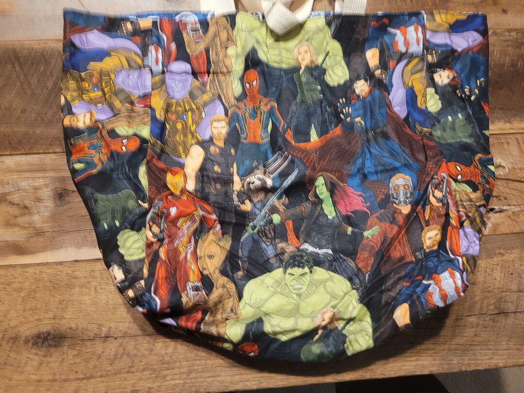 Avengers Shopping Bag Etsy