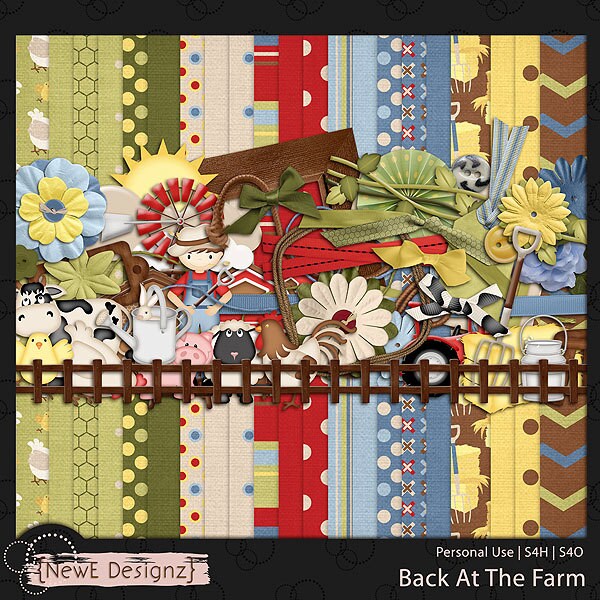 Farm Scrapbook Kit - Etsy