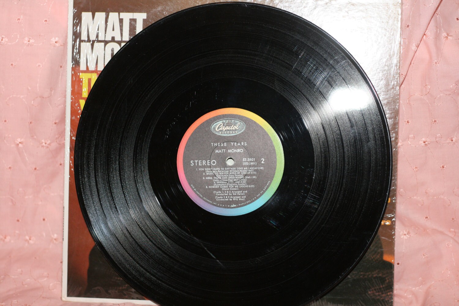 Matt Monro These Years, Record, Album, Vinyl, LP - Etsy