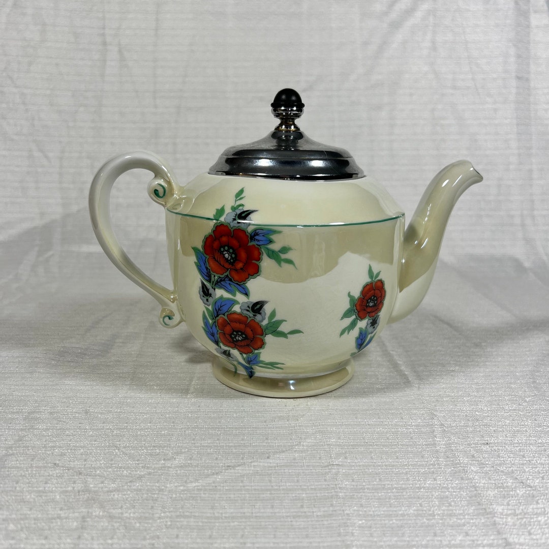 Royal Rochester Hand Decorated Royalite Fraunfelter China Iridescent ...