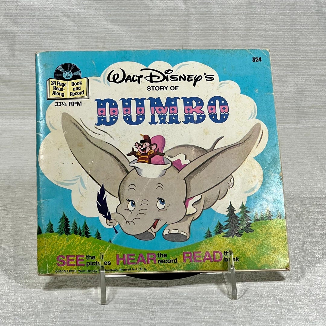 Dumbo Read Along Record - Etsy