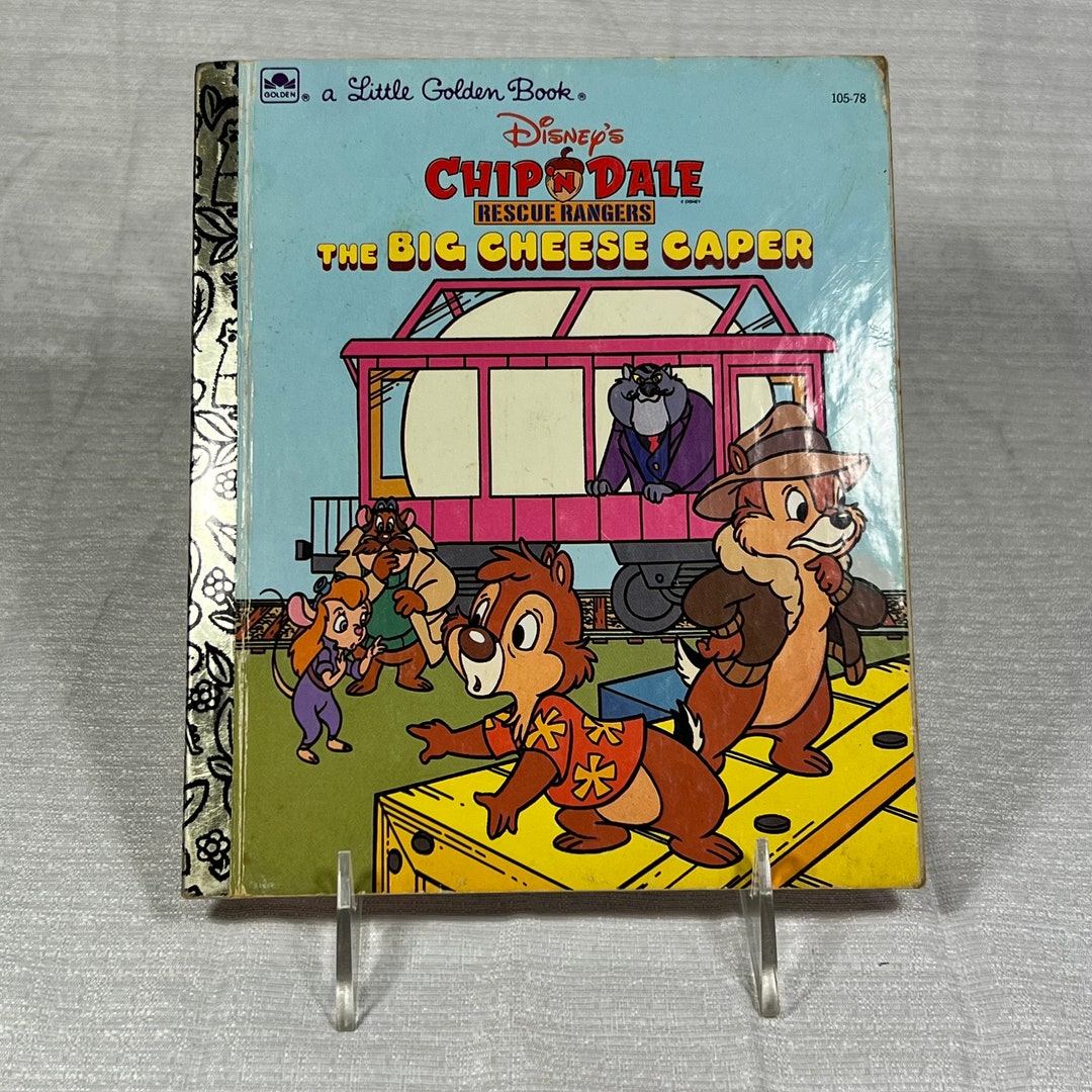 A Little Golden Book Disneys Chip N Dale Rescue Rangers the Big Cheese ...