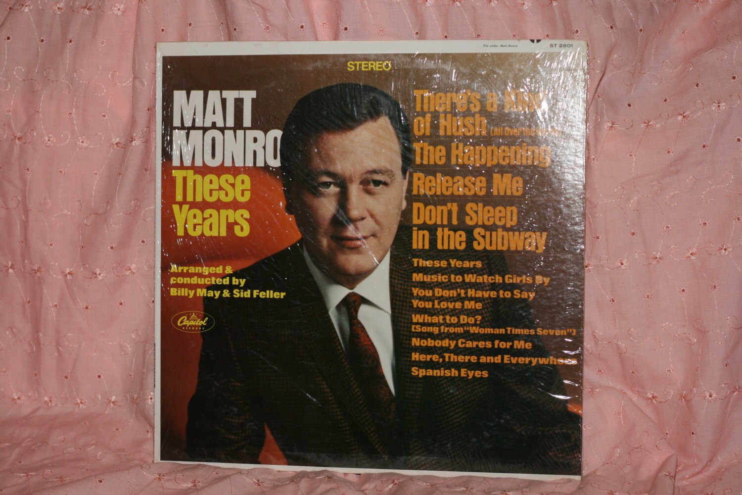 Matt Monro These Years, Record, Album, Vinyl, LP - Etsy