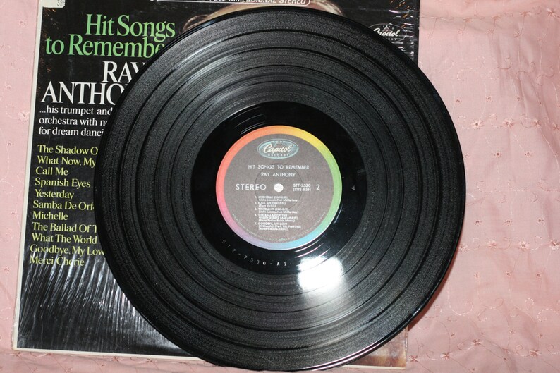 Ray Anthony Hit Songs to Remember Vinyl, Record, LP - Etsy