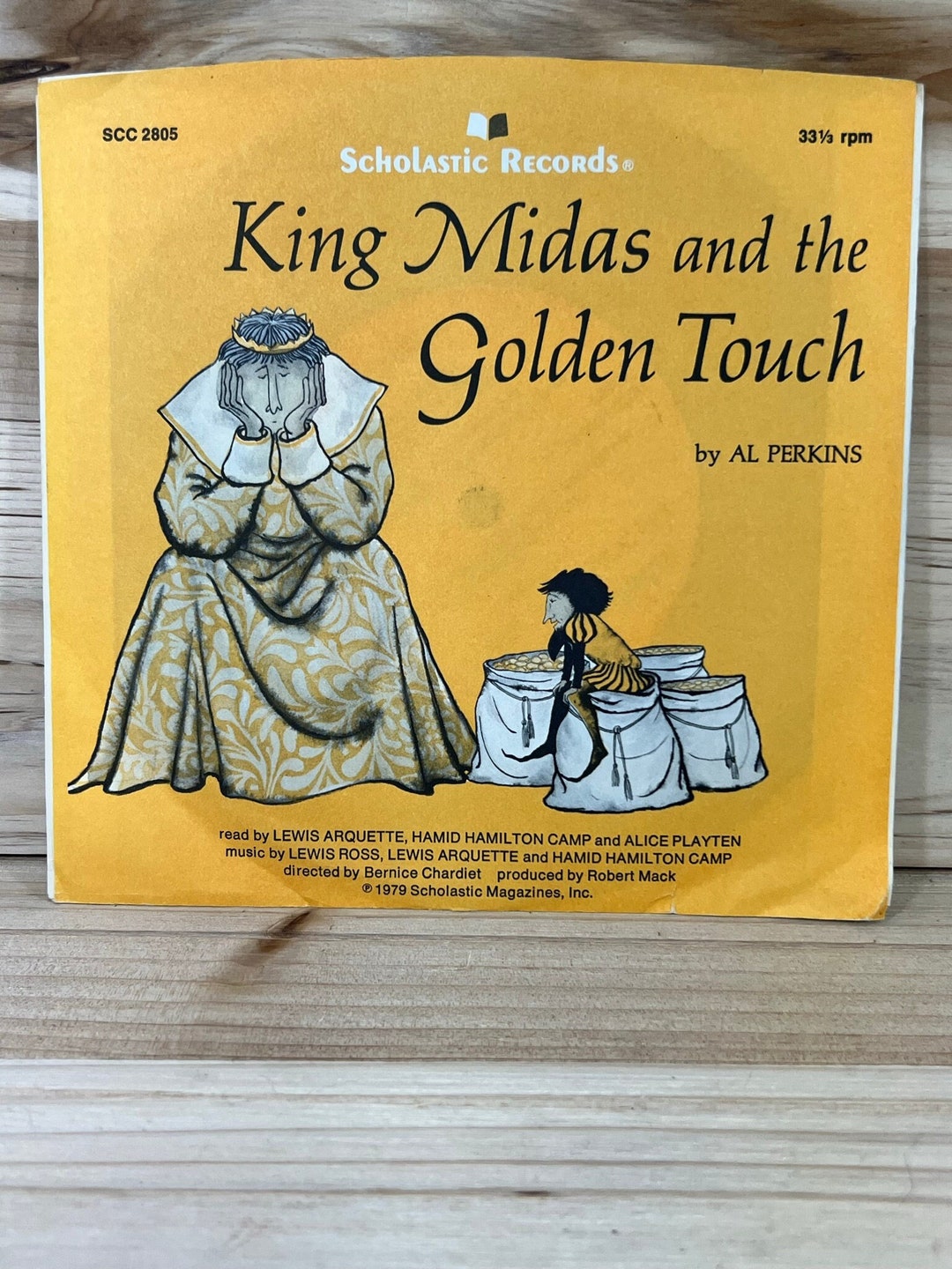Scholastic Records - King Midas and the Golden Touch - 33 1/3 RPM ...