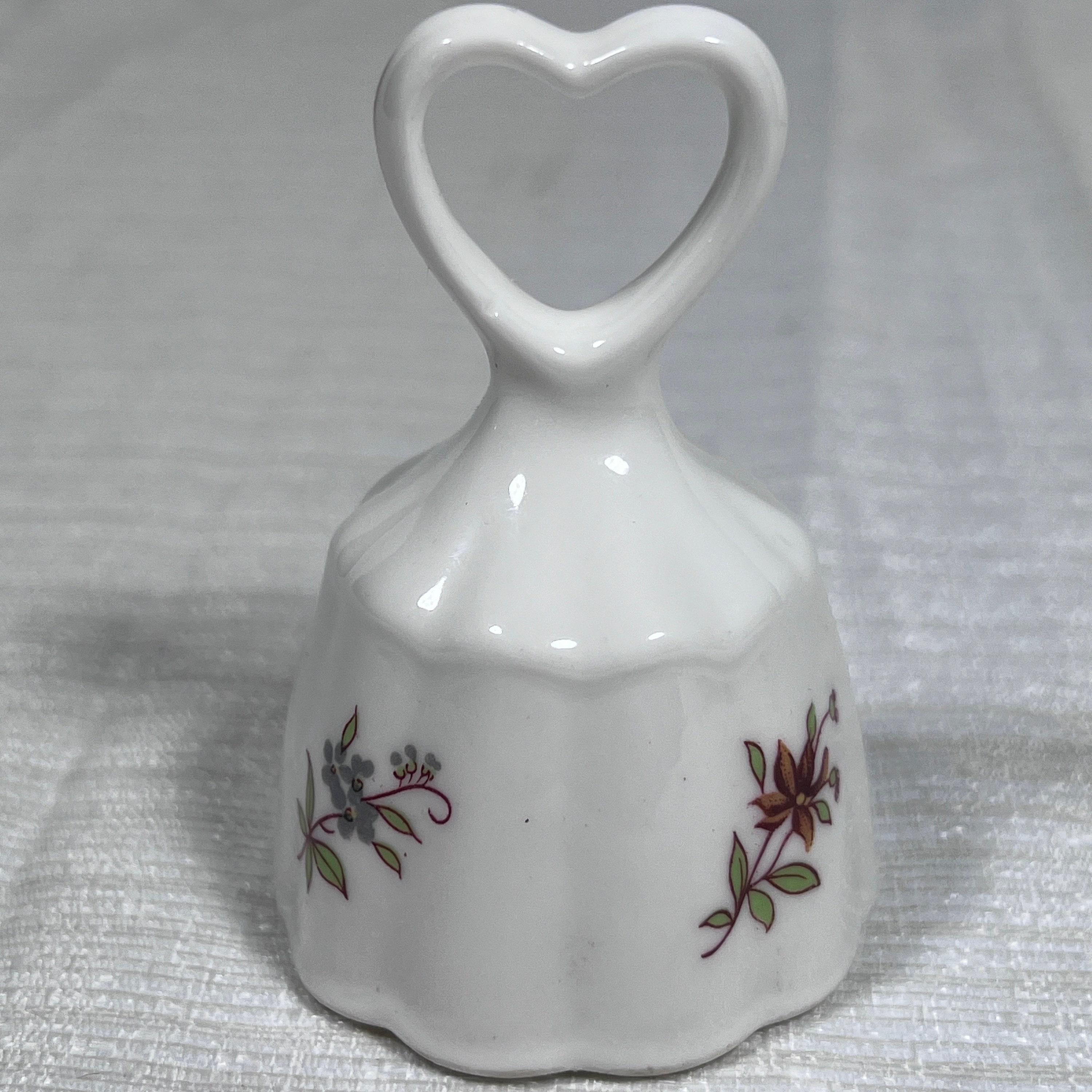 Vintage Brinton Bone China Floral Miniature Bell - Etsy